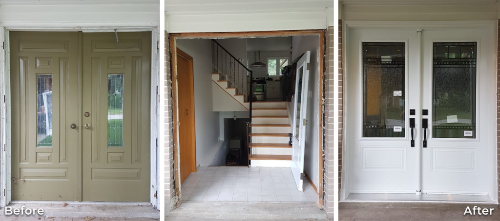 Before / After - Fisher Windows and Doors